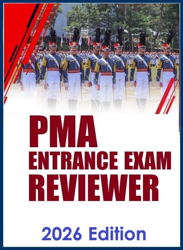 PMA Entrance Exam Reviewer 2026 Edition – Academy Bookstore