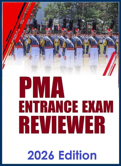 PMA Entrance Exam Reviewer 2026 Edition – Academy Bookstore