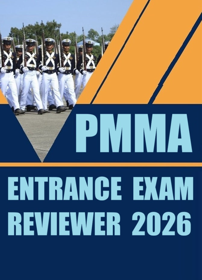 PMMA Cadet Entrance Exam Reviewer 2026 – Academy Bookstore