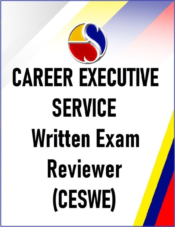 Career Executive Service Written Exam CESWE Reviewer – Academy Bookstore