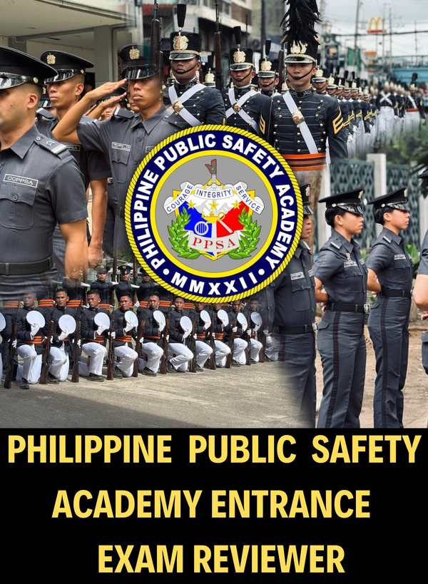 Philippine Public Safety Academy (PPSA) Cadet Entrance Exam – Academy ...