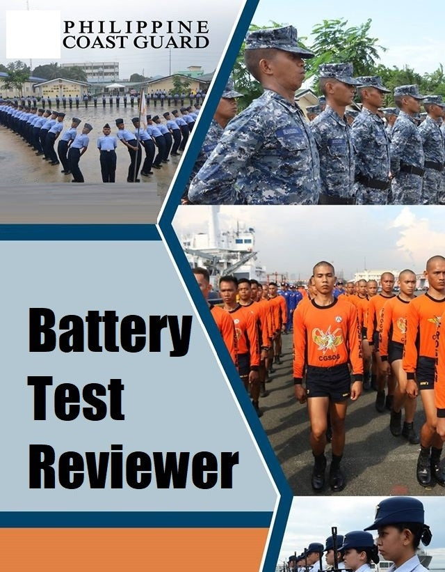 Coast Guard Exam Reviewer / Philippine Coast Guard Aptitude Battery Te ...