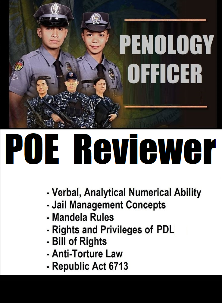 Penology Officer Exam POE Reviewer 2026 – Academy Bookstore