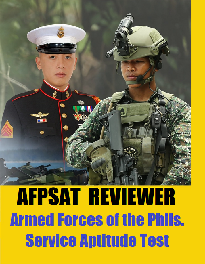 Reviewer for AFPSAT (Armed Forces of the Phils. Aptitude Test ...