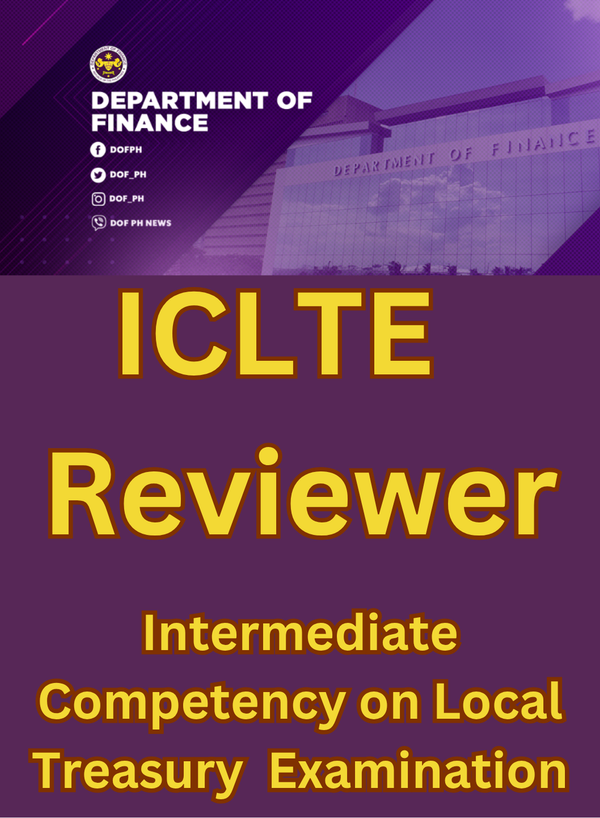 Intermediate Competency on Local Treasury Examination ICLTE Reviewer 2 ...