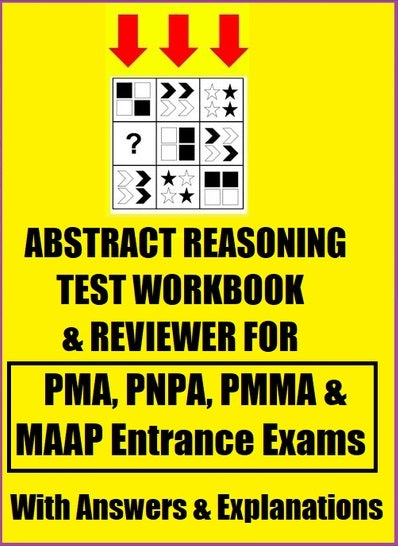 Abstract Reasoning Reviewer Workbook for PMA, PNPA, PMMA and MAAP Acad ...