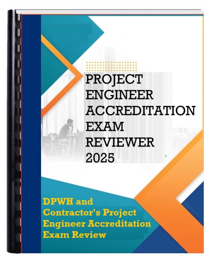 DPWH Project Engineer's Accreditation Exam Reviewer – Academy Bookstore