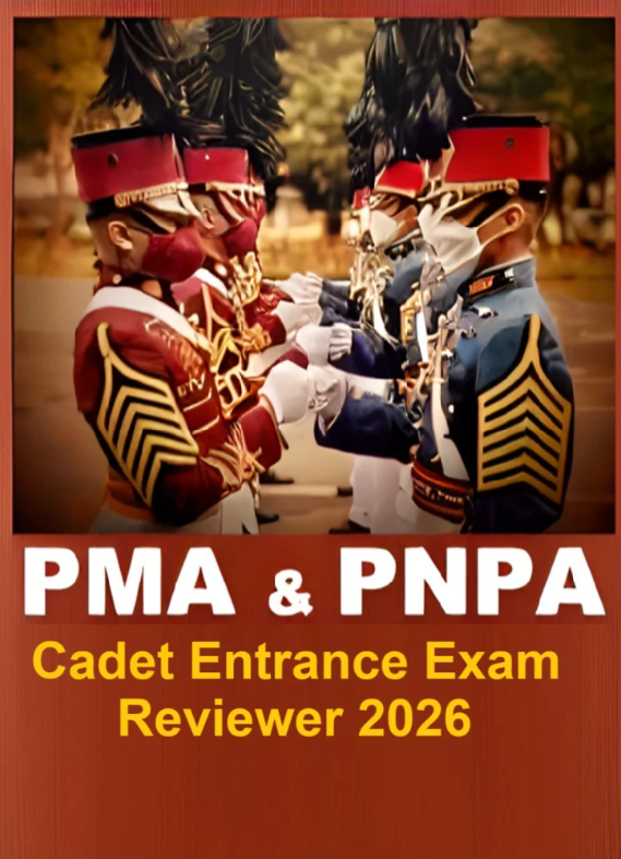 PMA & PNPA Entrance Exam Reviewer 2026 – Academy Bookstore
