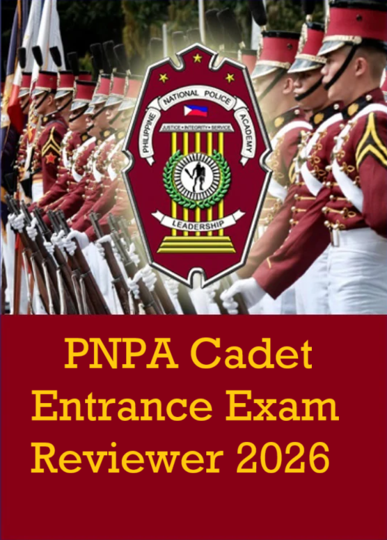 PNPA Cadet Entrance Exam Reviewer 2025 – Academy Bookstore