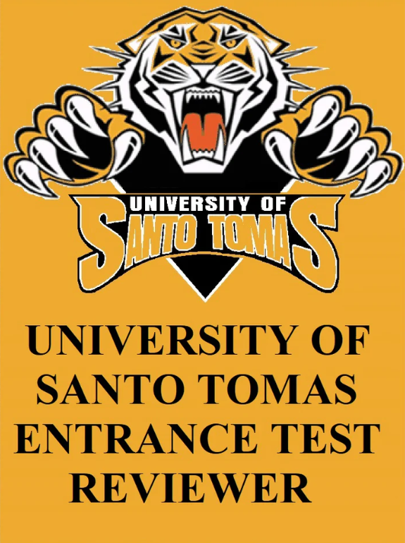 University of Santo Tomas Entrance Test Reviewer (USTET) – Academy ...