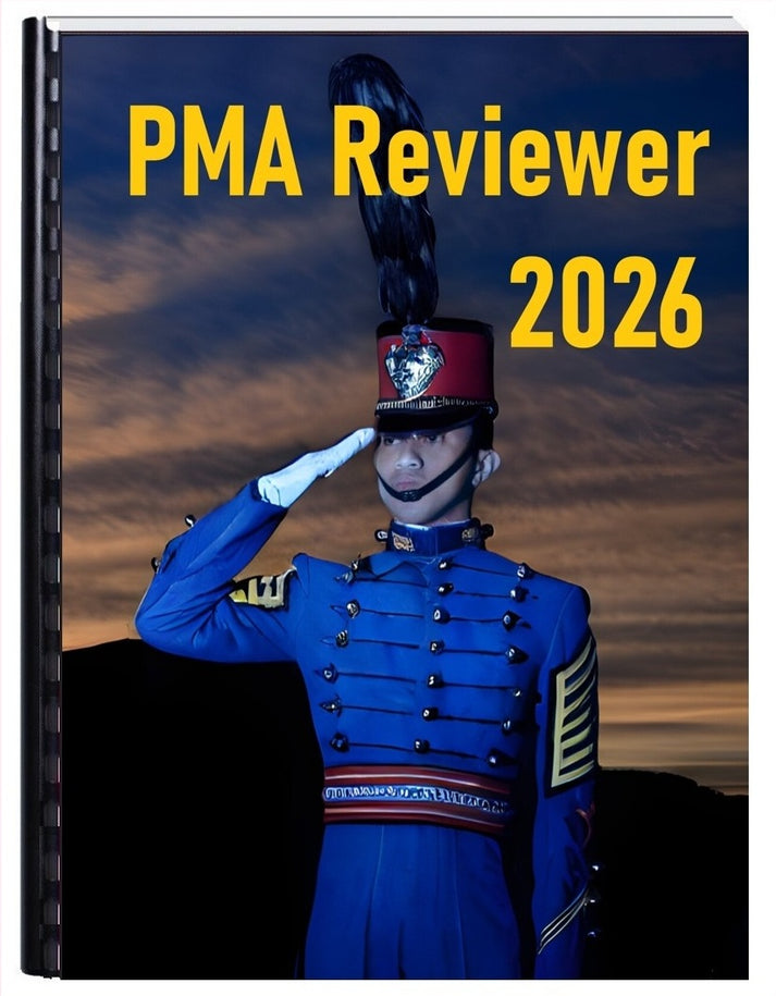 PMA Entrance Exam Reviewer 2026 Advance Edition – Academy Bookstore